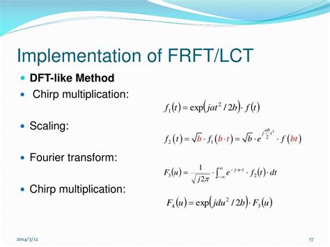 Ppt Fractional Fourier Transform Powerpoint Presentation Free