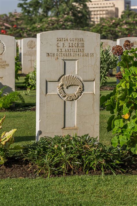 Cameron Farquharson Leckie New Zealand War Graves Project