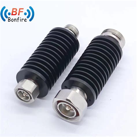 100W DC 3800MHz Adjustable Attenuator Attenuation RF Fixed Attenuator Step Attenuator N Male To