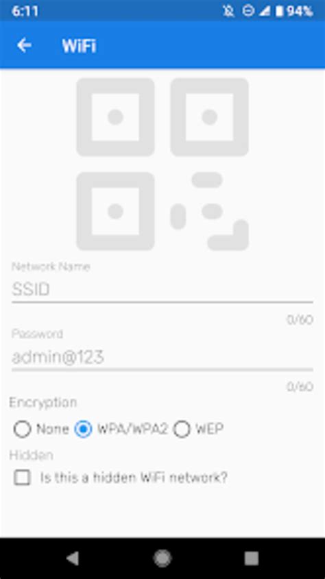 Wifi Qr Code Shower Scanner For Android Download