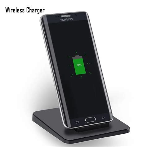 W Output Qi Wireless Charger Charging Pad For Samsung S S Edge S Edge Plus Note S S Edge