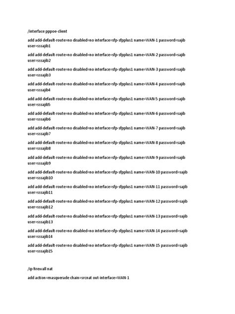 Mikrotik Firewall Pdf Computing Computer Network