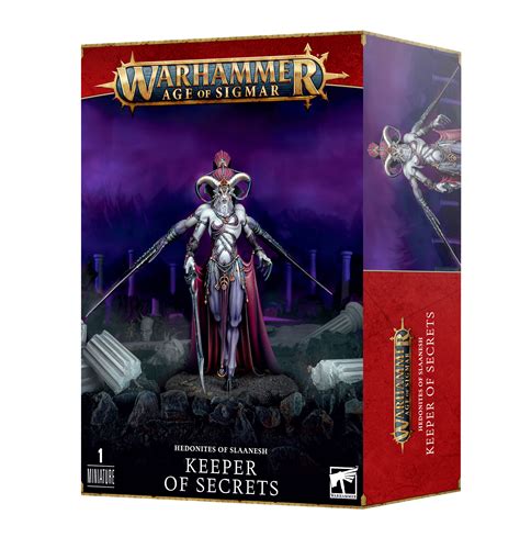 Warhammer Age Of Sigmar Hedonites Of Slaanesh Keeper Of Secrets Valhalla Hobby