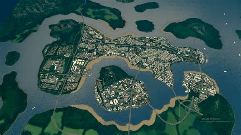 Farthest Ive Ever Made It With A City Main Island Finally Filled Out