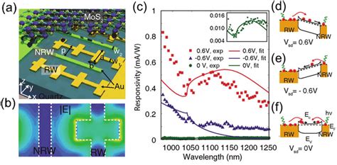 A The Schematic Of A Nir Photodetector Based On Surface Plasmon Download Scientific Diagram