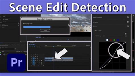 How To Use Scene Edit Detection New Premiere Pro Effects Adobe