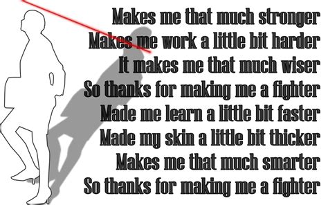 Song Lyric Quotes In Text Image Fighter Christina Aguilera Song Quote Image