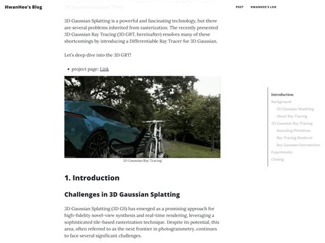 Review 3d Gaussian Ray Tracing