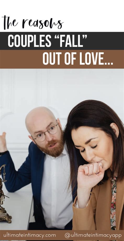 The Reasons Couples Fall Out Of Love