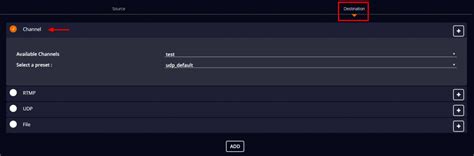 Convert Uncompressed Video Sources Using Udp Option In Queues Knowledgebase