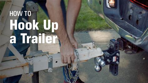 How To Hook Up A Trailer Youtube