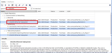 10g 25g Ethernet Subsystem Example Design With Versal Acaps Transceivers Wizard Subsystem