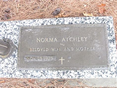 Norma Atchley 1925 2020 Memorial Find A Grave