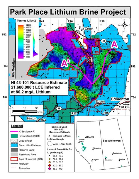Lithiumbank Announces Largest Known Lithium Brine Resources In North America And Highest