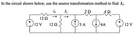 Solved In The Circuit Shown Below Use The Source Chegg