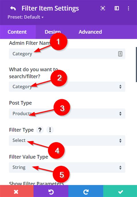 How To Build A Product Categories Filter Demo Divi Engine Knowledge Base