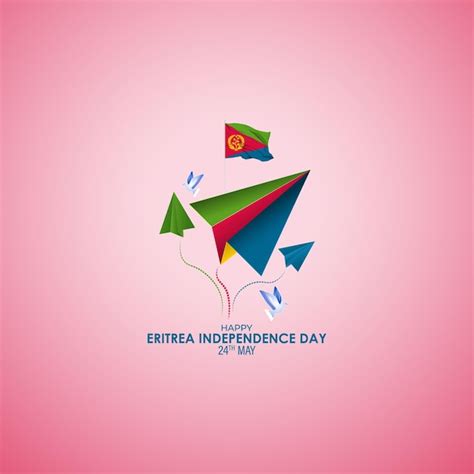 premium vector vector illustration for happy independence day eritrea