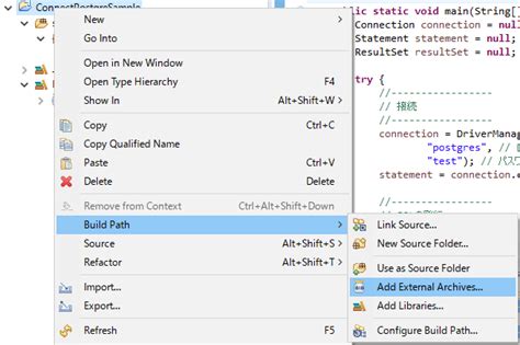 とにかくすぐjavaからpostgresqlに接続を試したい Java Qiita