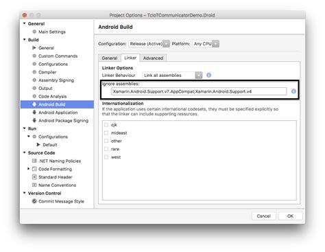 Xamarinandroid Xamarin Linking Sdk And Userassemblies Error Inflating Class Androidsupport