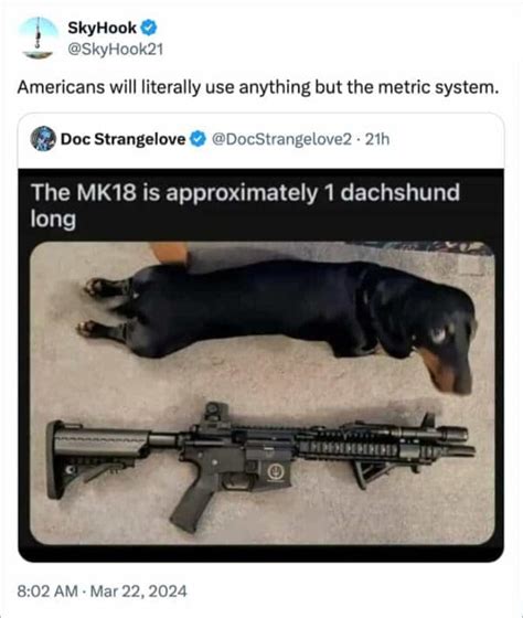 Americans Will Literally Use Anything But The Metric System 33 Ridiculous Examples