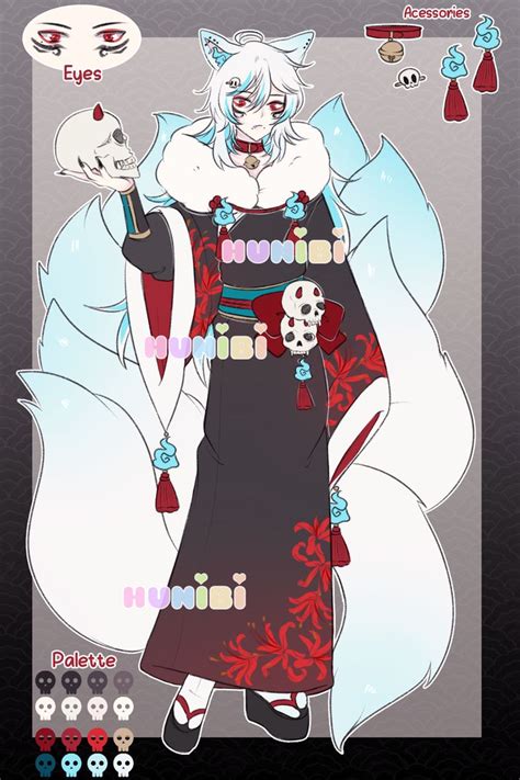 Dark Nine Tail Adopt Pre Claimed By Hunibi On Deviantart In 2022