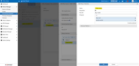 Technical Tip How To Create Ipsec Template And As Fortinet Community