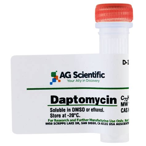 D 1302 100mg Daptomycin 100 Mg