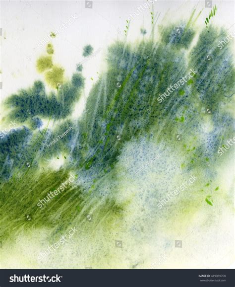Watercolor Grass Texture Stock Illustration 449089708 Shutterstock