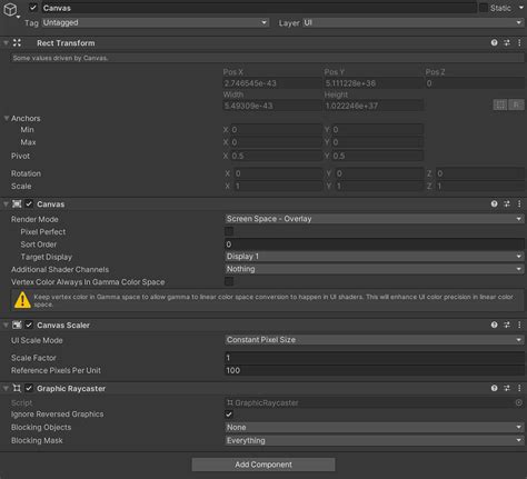 Rect Transform Ui Bug Questions And Answers Unity Discussions