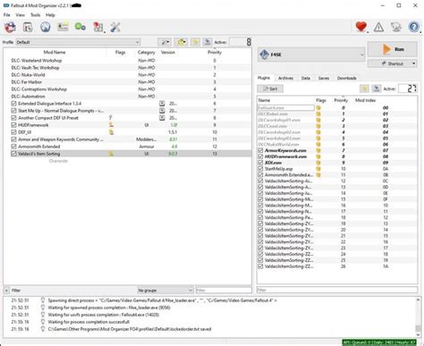 [fo4] def ui ui part works inventory part blue theme icons tabs etc does not any