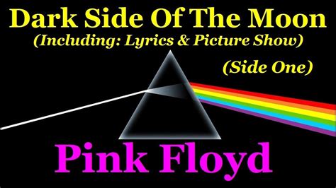 Pink Floyd Dark Side Of The Moon Side1 Lyrics And Picture Show 1973