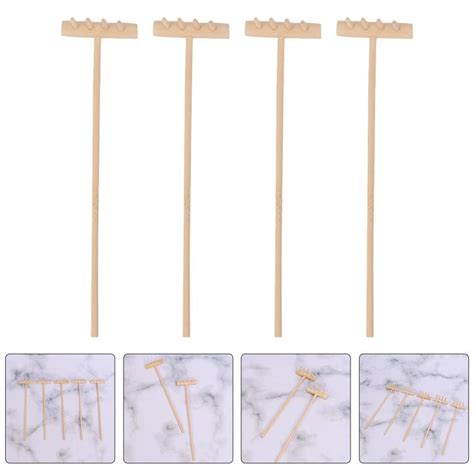 8pcs Mini Zen Garden Rake Tabletop Garden Sandbox Grandado