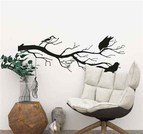 Tree And Birds Tree Wall Decal TenStickers