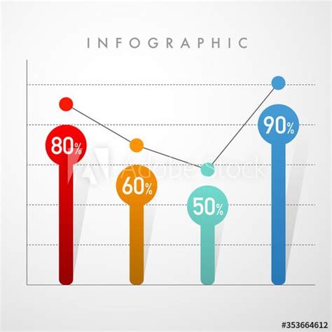 Infographic Bar Chart With Percentage AD Bar Infographic