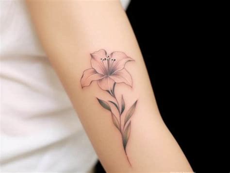 The Significance Of Lily Tattoo Meanings Designs