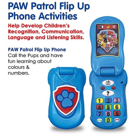 Paw Patrol Flip And Learn Phone Afterpay Available
