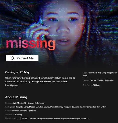 Missing On Netflix 2025 Cast John J Albers