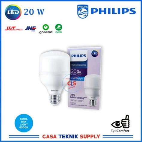 Promo Lampu Led Philips Tforce Core W Hb E True Force Putih Diskon Di Seller Dekoransa