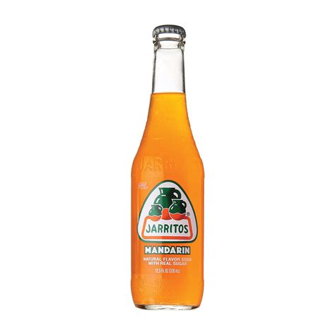 Jarritos Mandarin Orange Soda 12 5oz Uncle Joes Candy