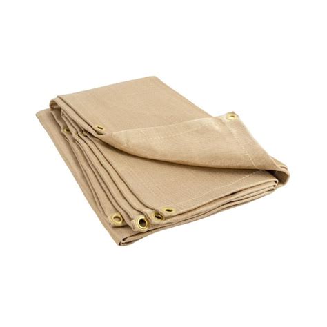 Ahfiwaso Fiberglass Emergency Fire Blanket With Reflective Strips Heavy