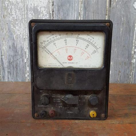 Vintage Rca Vom Meter Assembly Kit Tramps Prop Hire