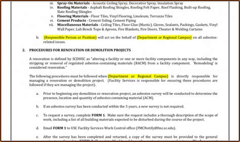 Ehs Program Template Template 1 Resume Examples Wdp9lr1vrd