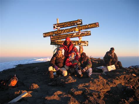 Uhuru Peak Mount Kilimanjaros Summit