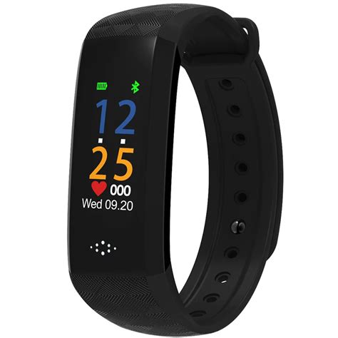스마트 팔찌 피트니스 Bracelet Bluetooth Touch Screen Led Message 콜 알림 방수 Heart Rate 시간 Smartband Sdm12p