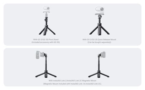 Insta Mini In Tripod For X GO ONE RS And ONE R Amazon Ca Electronics