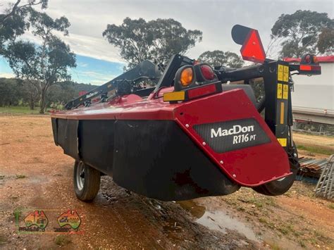 Macdon Rotary Header Model R Pt Serial No With M Transport Kit Boree NSW