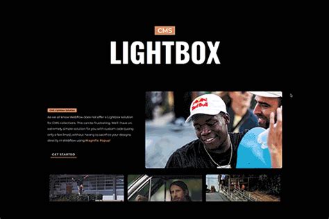 Cms Lightbox Galleries The Easy Way Webflow