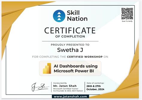 Swetha J On Linkedin Ai Powerbi Dataanalytics Continuouslearning Healthcare Skillnation…