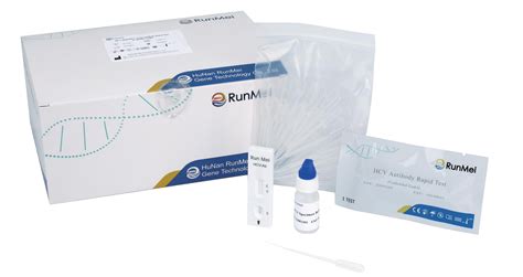 Ce Marked Hcv Hepatitis C Antibody Rapid Test Kit Colloidal Gold