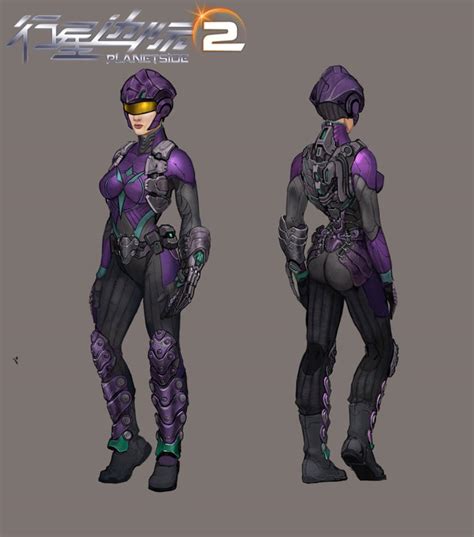 Vanu Sovereignty Female Engineer By Hebime On DeviantArt